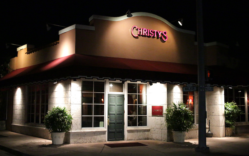 Christy's Steakhouse: A Gables Icon - Coral Gables Magazine